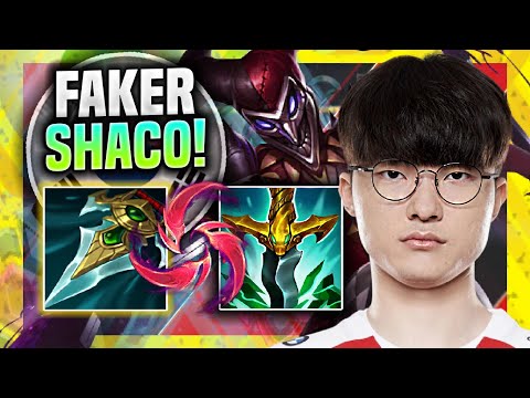 FAKER IS SO GOOD WITH SHACO JUNGLE! - T1 Faker Plays Shaco Jungle vs Rumble! | Season 11