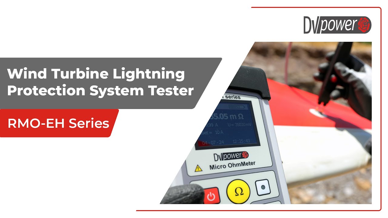 Wind Turbine Lightning Protection System Tester RMO-EH Series - YouTube