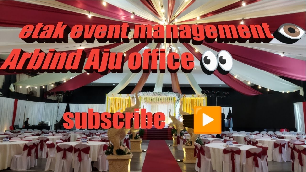 #video | etak event management |ArbindAjuoffice |#decoration management ...
