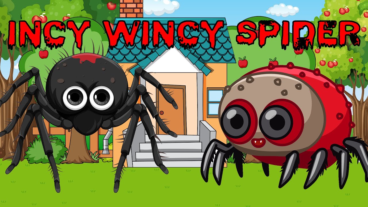 incy wincy spider|Incy Wincy Spider with Lyrics|tiny tots|Itsy Bitsy ...