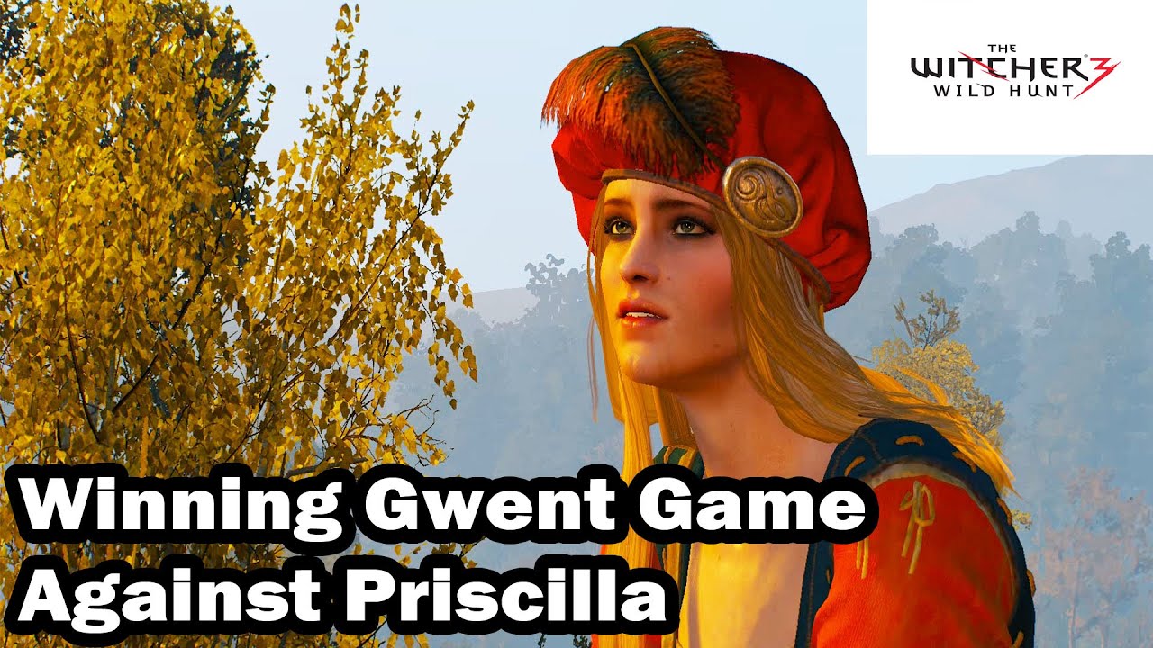 The Witcher 3 - Winning Gwent Game Against Priscilla - A Poet Under ...