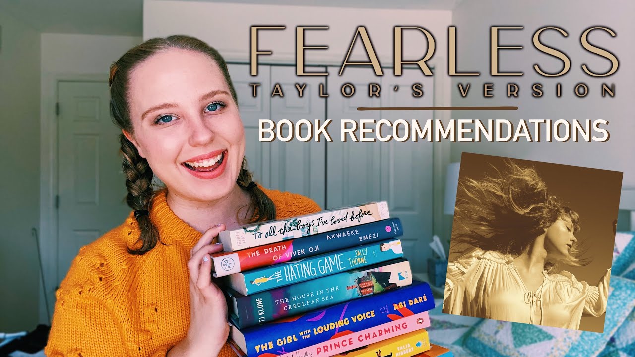 💛 FEARLESS BOOK RECOMMENDATIONS | recommending a book for every song on ...