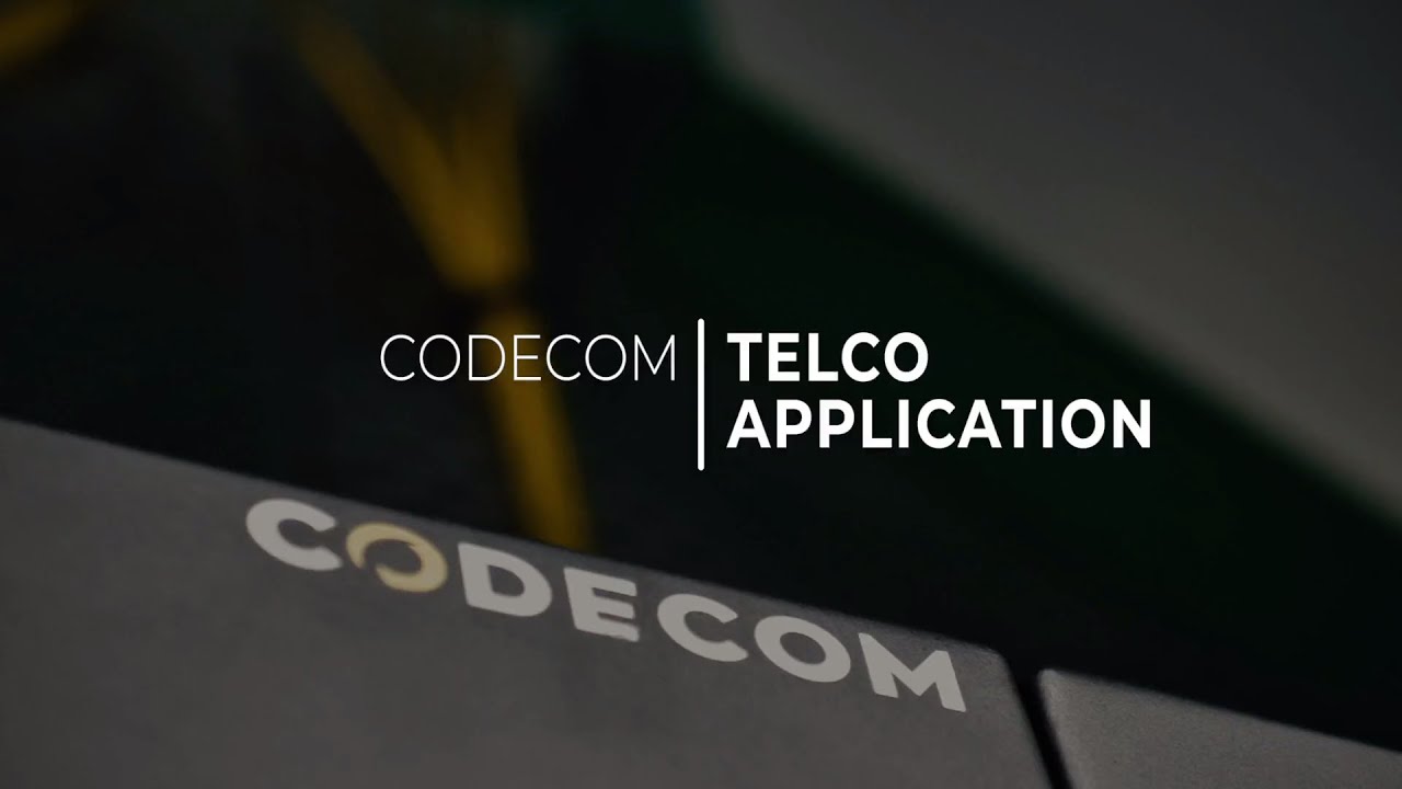 Codecom Telco Applications - YouTube
