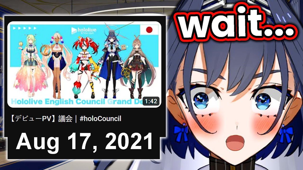 Kronii realising it's been almost 2 years since Council Debut... - YouTube