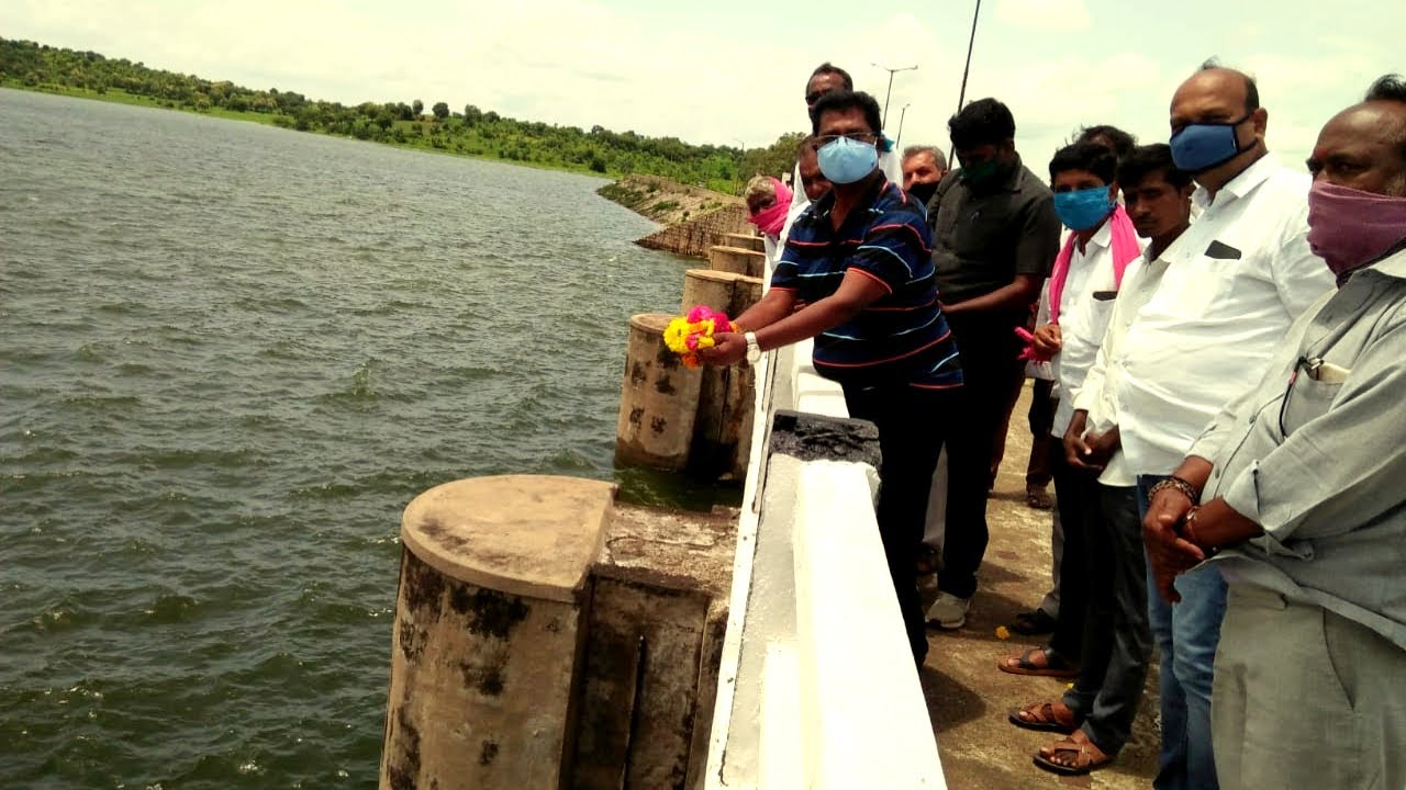 కౌలాస్ నాలా ప్రాజెక్టు పరిశీలించిన ఎమ్మెల్యే హన్మంత్ షిండే | MLA ...