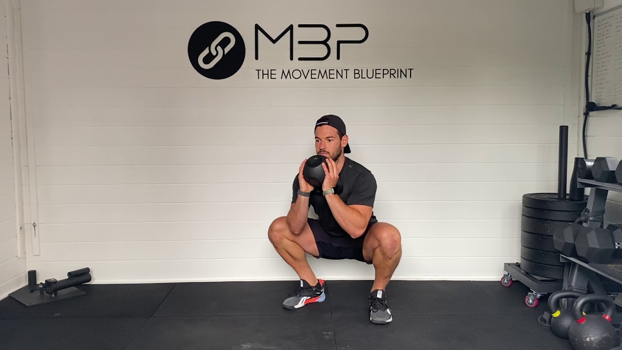 Active deep squat isometric - YouTube