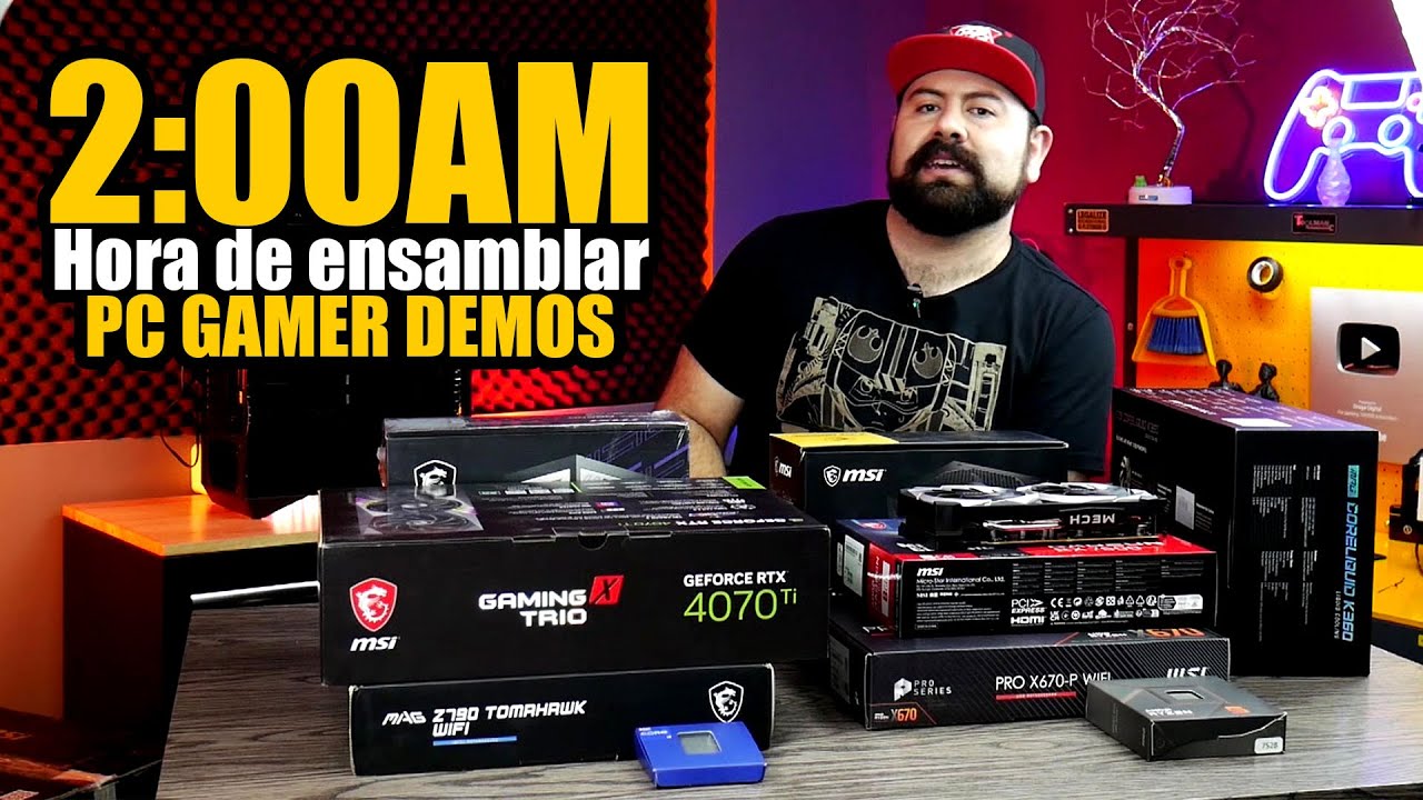 Ensamble de dos Super PC GAMER DEMO, para un EVENTO con MSI ¿Qué llevan ...