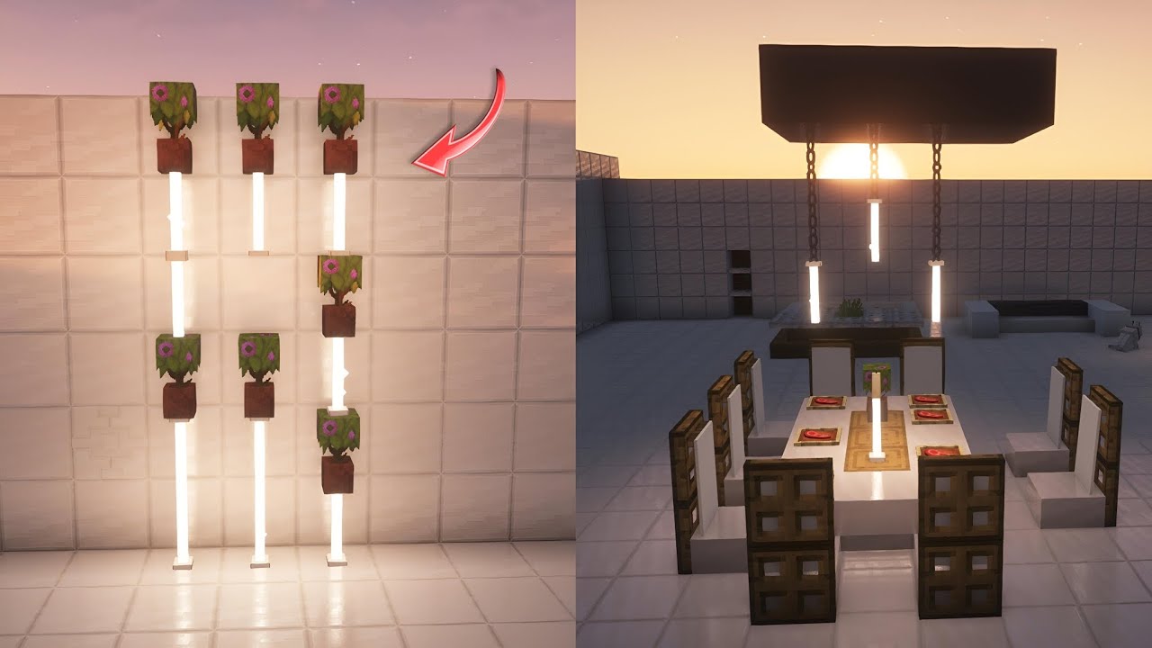 Minecraft: 10+ Living Room Design Ideas! - YouTube