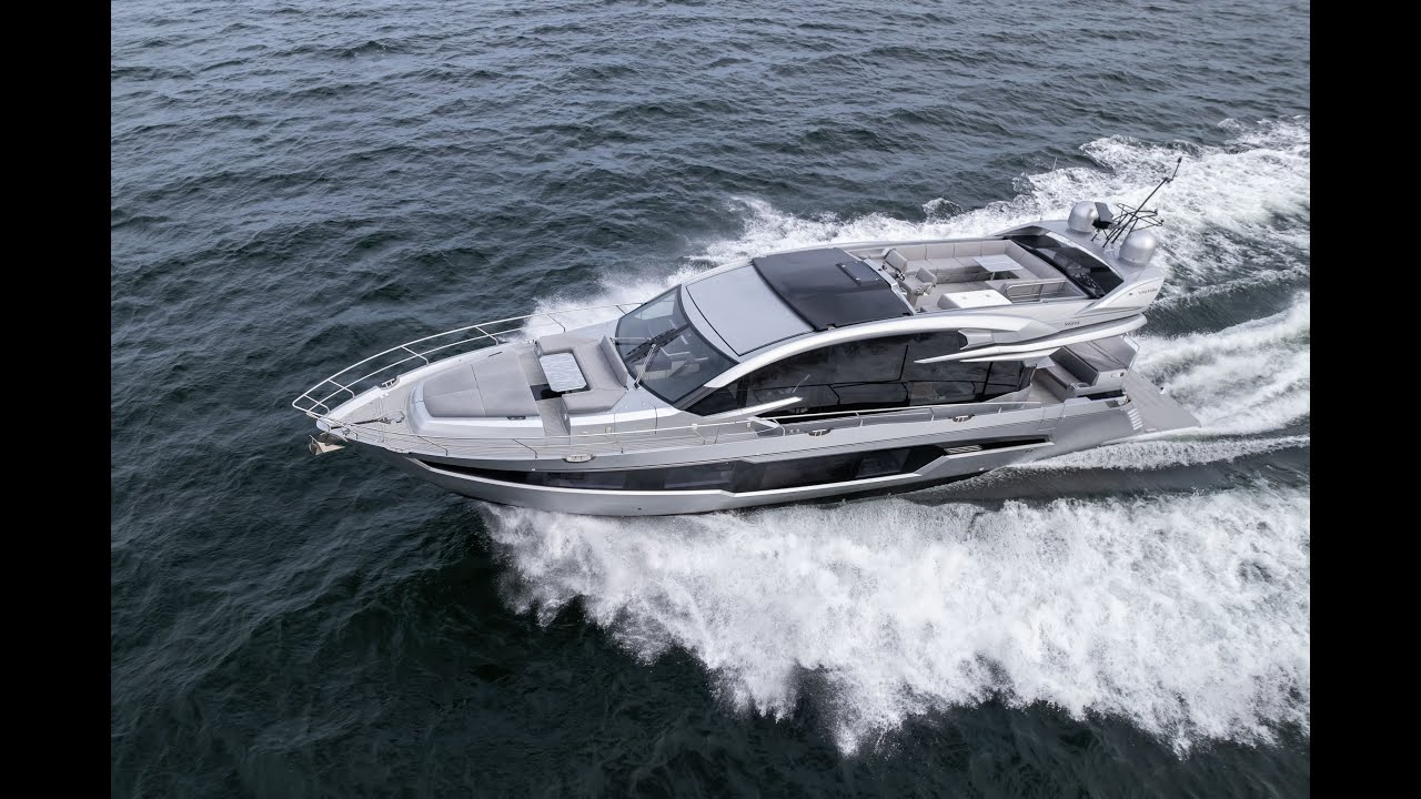 Galeon 700 SkyDeck Silver Edition - YouTube