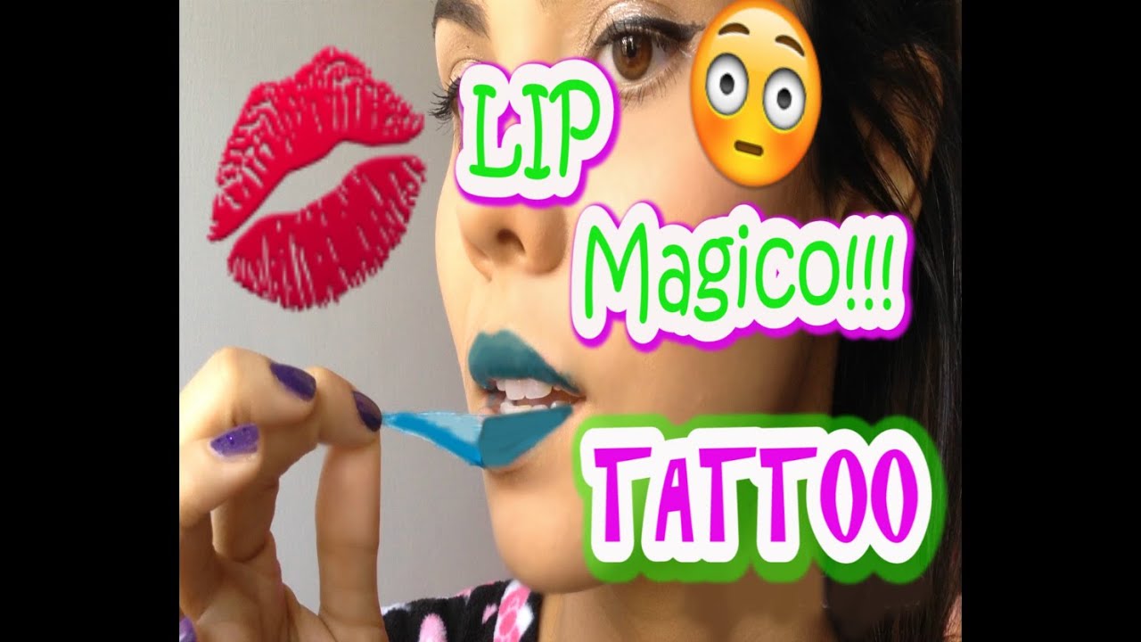 DIY LABIAL MÁGICO LIP TATTOO| Carli - YouTube