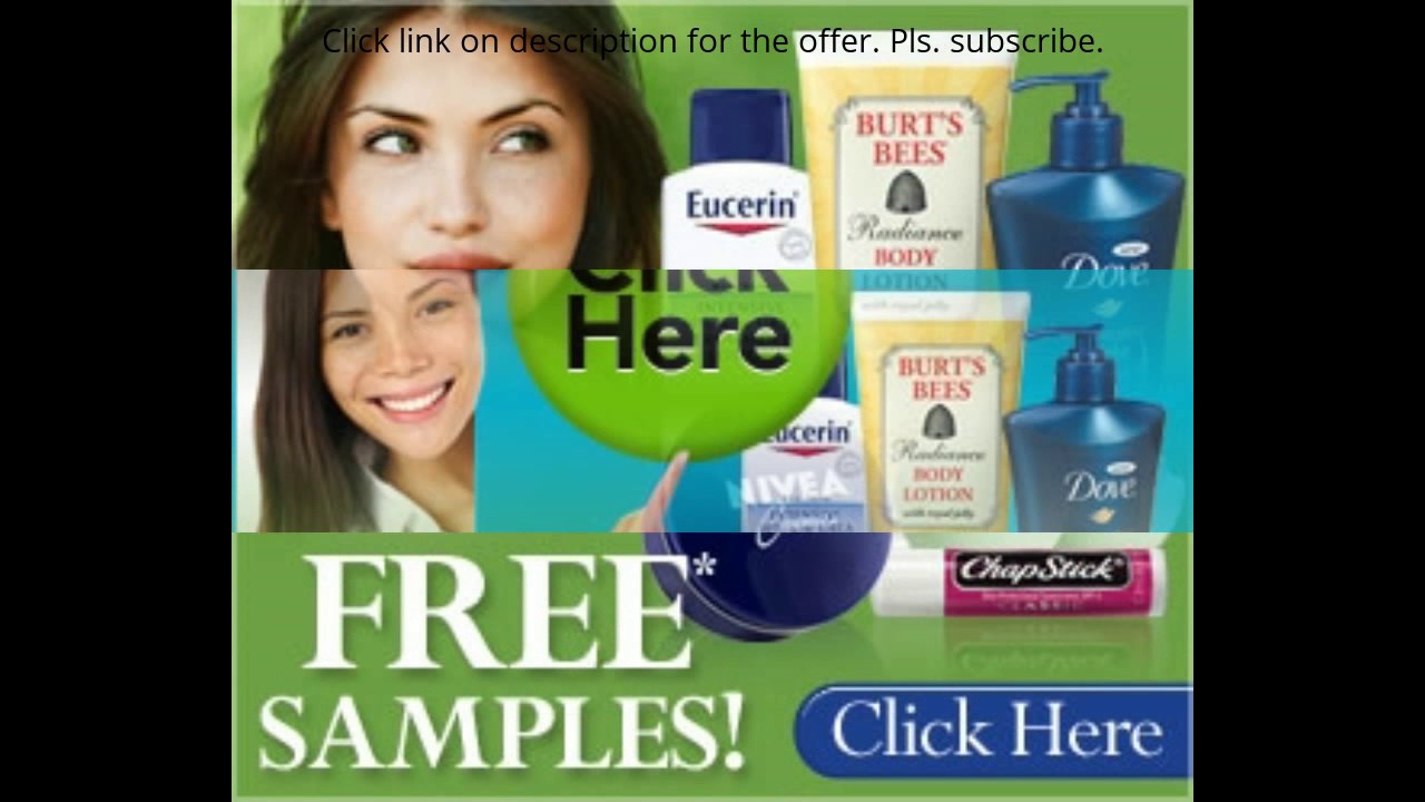 How To Receive Free Body Lotion Samples (US) - YouTube
