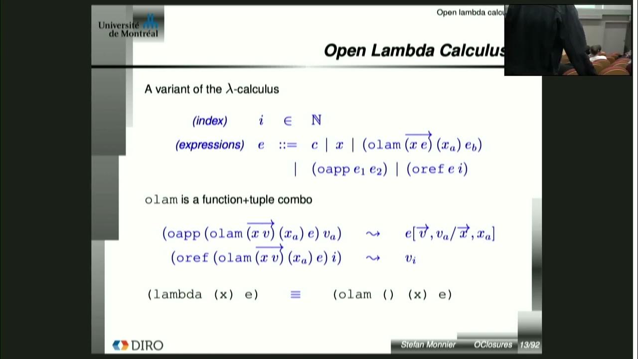 Open Closures: Disclosing lambda's inner monomaniac object! - YouTube