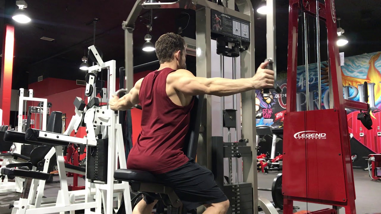 Rear Delt Extension - YouTube