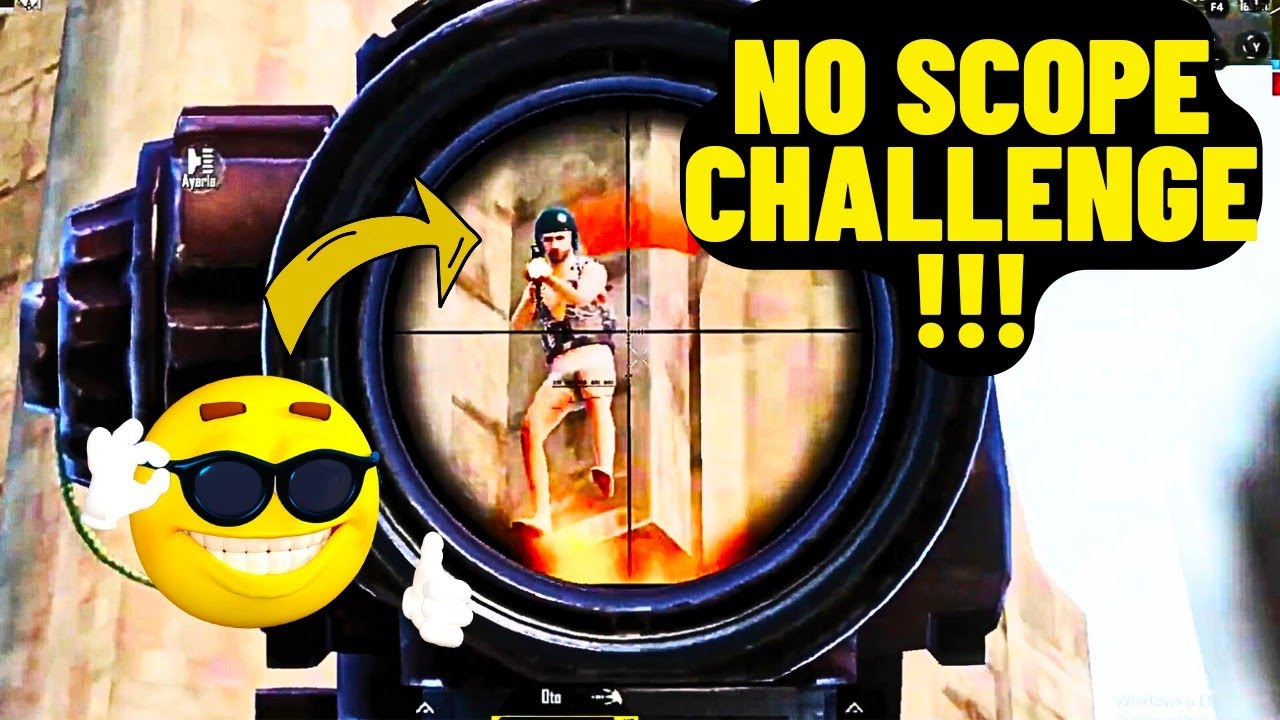 NO SCOPE CHALLENGE ! DUO MAN SQUAD LİVİK, PUBG MOBİLE - YouTube