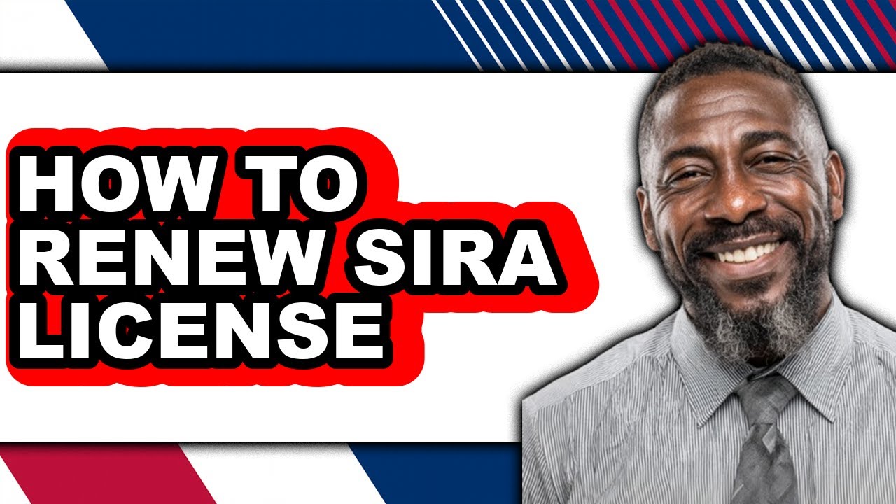 How to Renew Sira License (updated) - YouTube