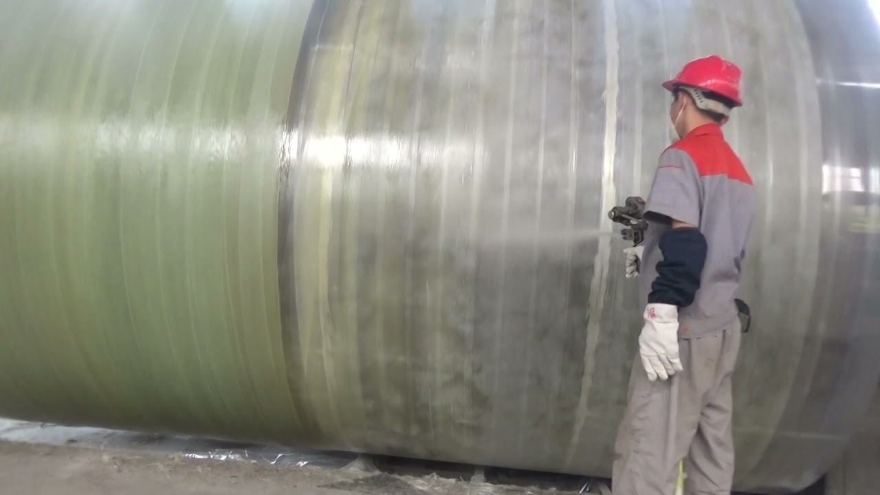 how to make FRP tank - YouTube