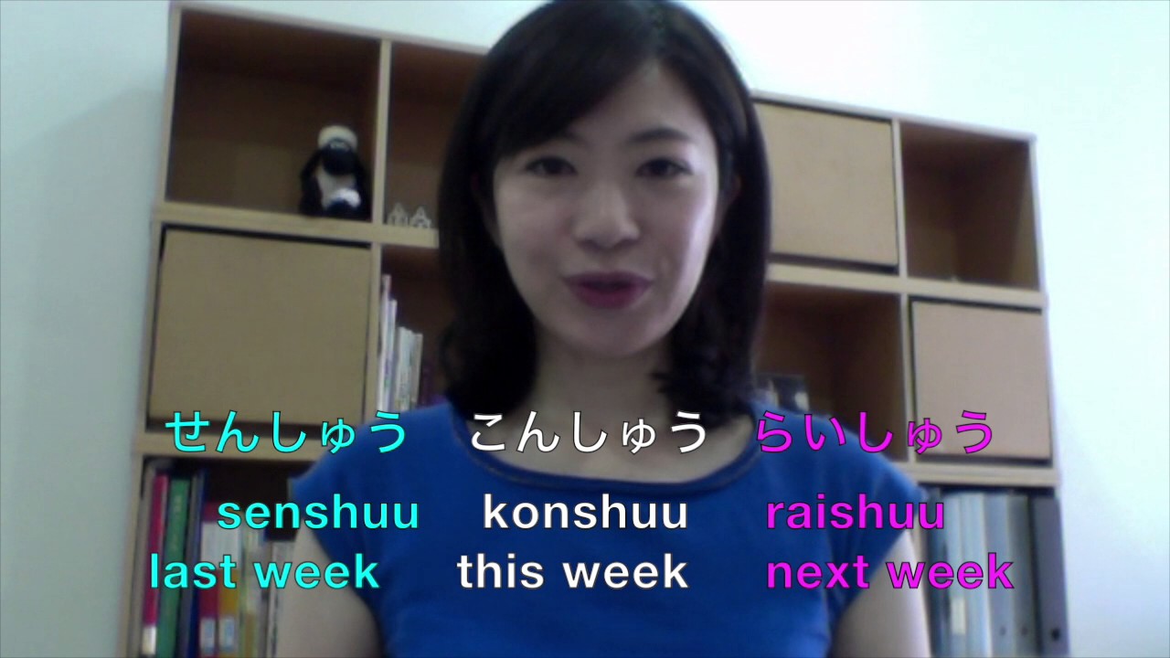 Yesterday, Today, Tomorrow in Japanese - Let's learn Japanese! - YouTube