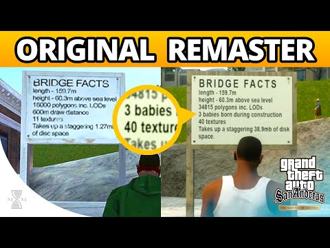 GTA San Andreas Updated Easter Eggs - The Definitive Edition