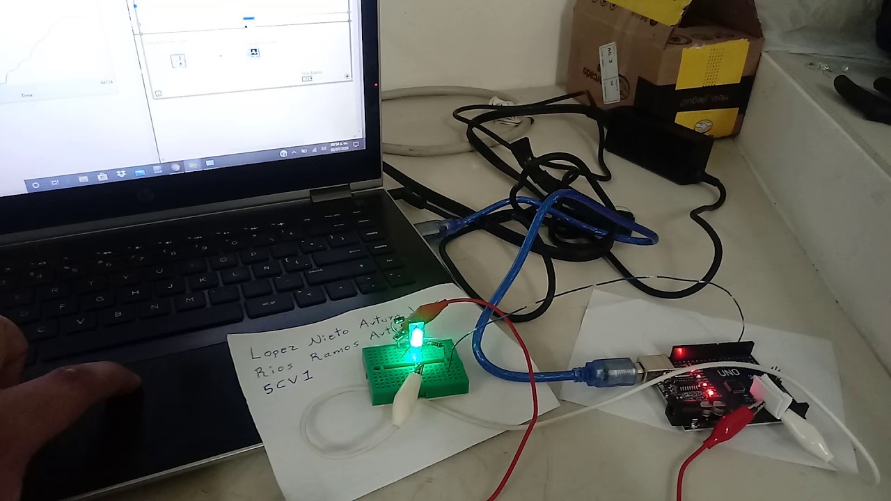 arduino pwm variación en la intensidad de un led - YouTube