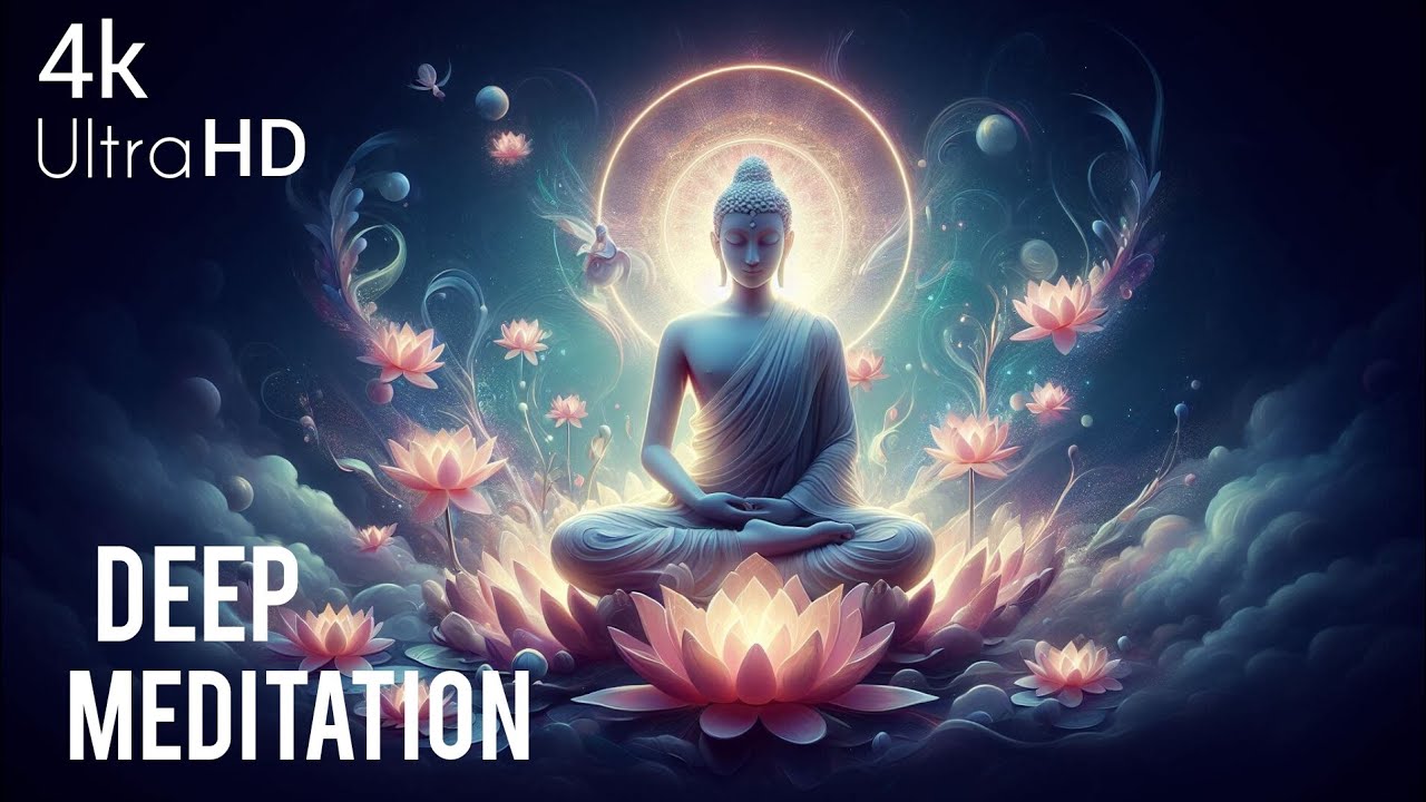 30 Minute Deep Meditation Music for Positive Energy 🌼 Relax Mind Body ...