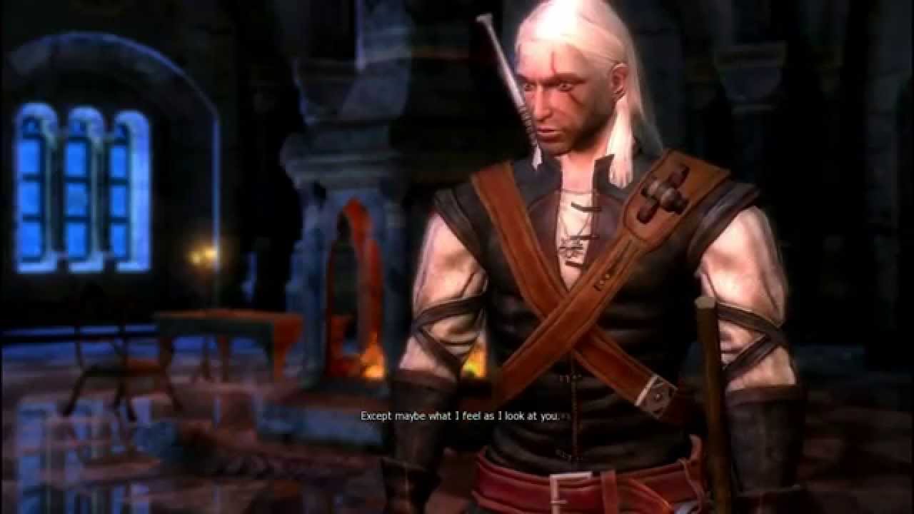The Witcher (8) Triss's is Very Grateful (Triss Romance Card) - YouTube