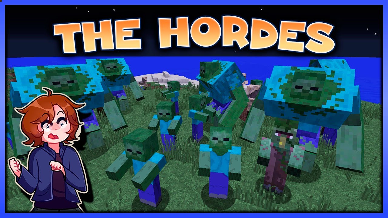 HORDAS DE ENEMIGOS E INFECCIONES - THE HORDES MOD 1.12.2 -1.16.5-1.18.2 - YouTube
