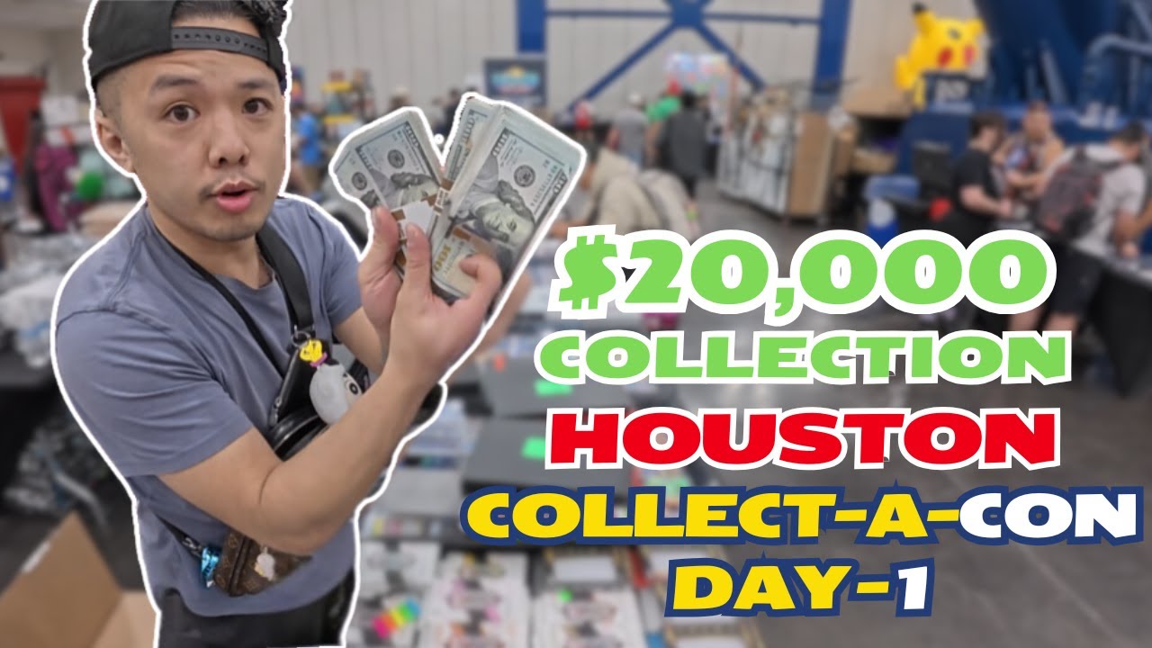 Pokemon Vendor POV | 20K COLLECTION | HOUSTON Collect A Con 11.2.24 ...