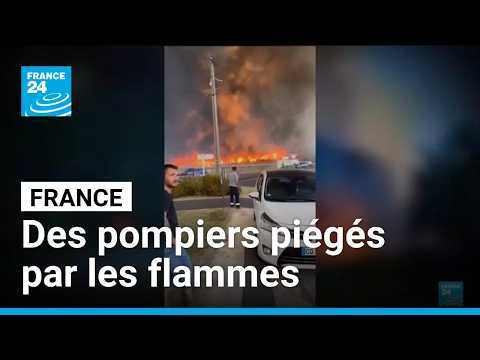 France : deux pompiers décèdent en combattant un incendie en Gironde • FRANCE 24