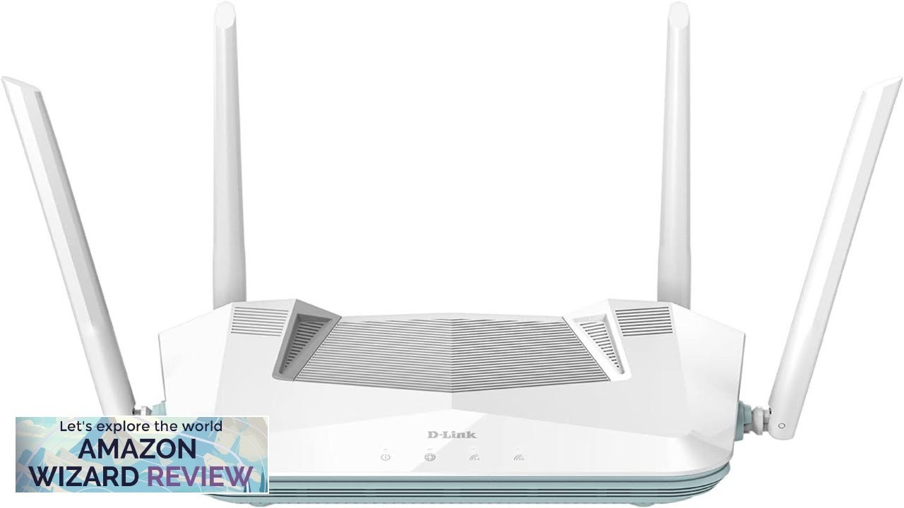 D-Link Eagle Pro Ai WiFi 6 Smart Internet Router (AX3200) Optimized ...