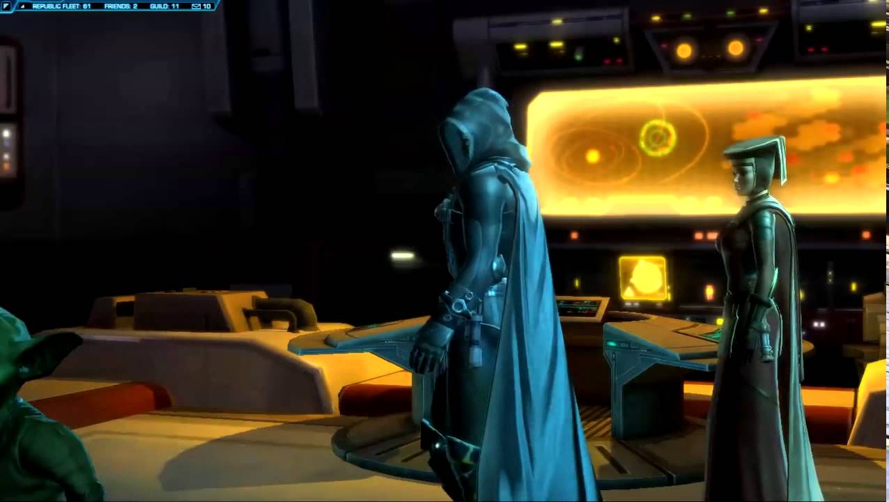 My Jedi conversation with Master Oteg, aka Yoda's daddy on SWTOR - YouTube