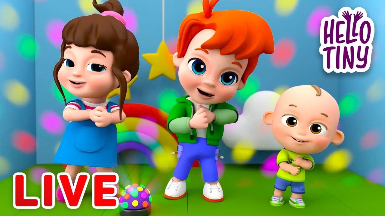 🔴LIVE | Hello Tiny Best Kids Songs and Nursery Rhymes | Hello Tiny ...