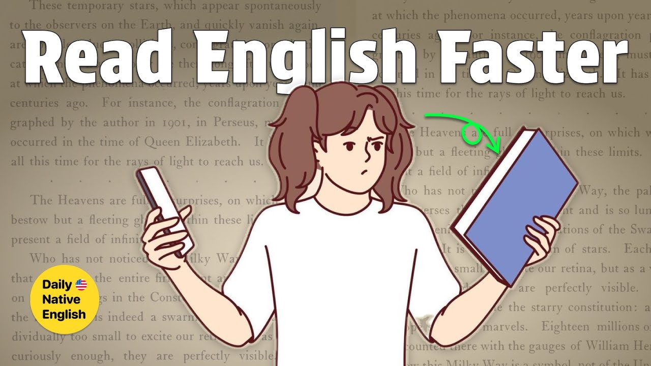 How to Read English Faster - YouTube