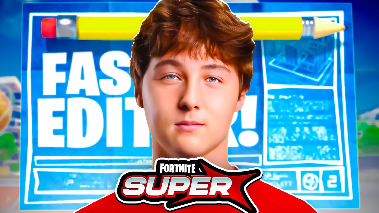 The FASTEST Editor In Fortnite SEASON 3 Super! - YouTube