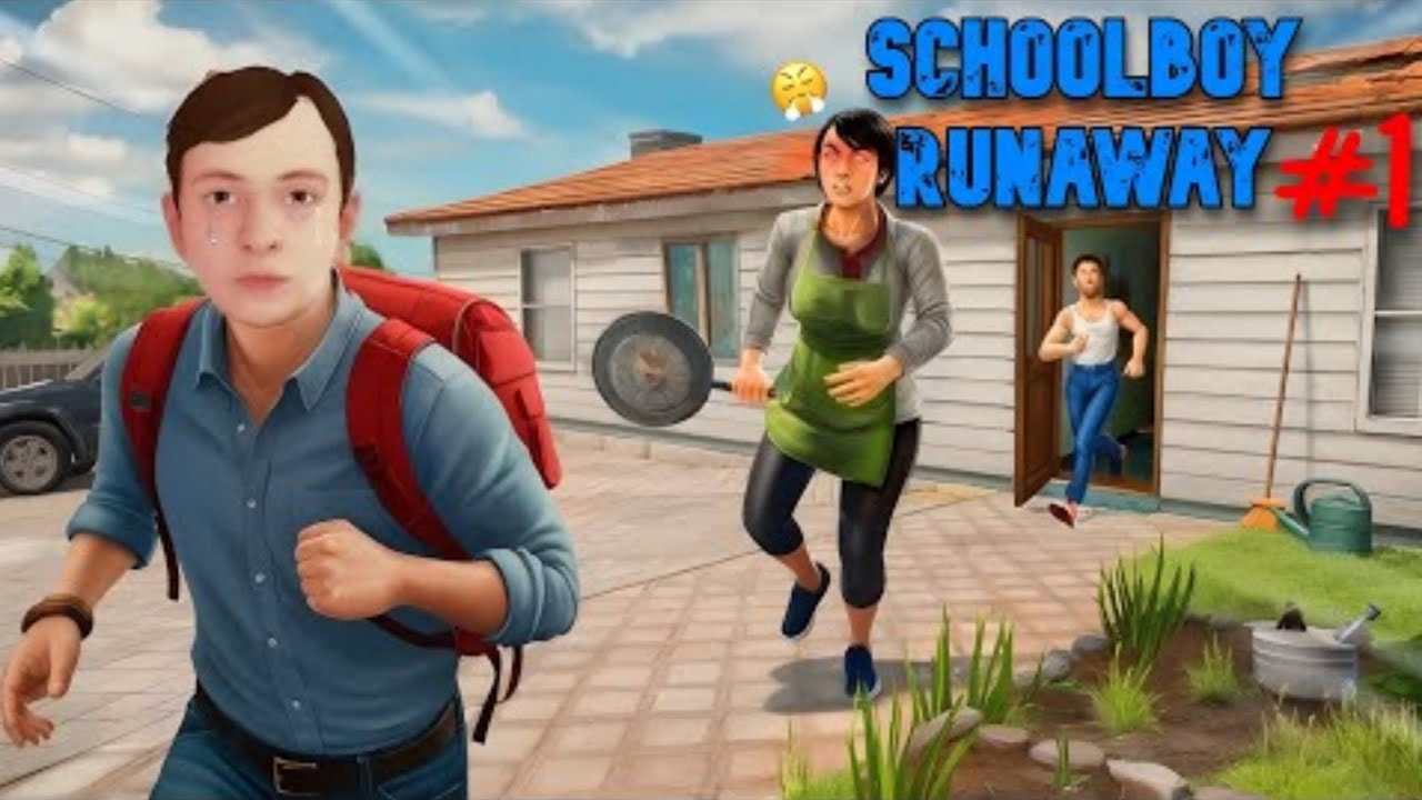 Escape from mom and dad (School boy runaway)#part1 - YouTube