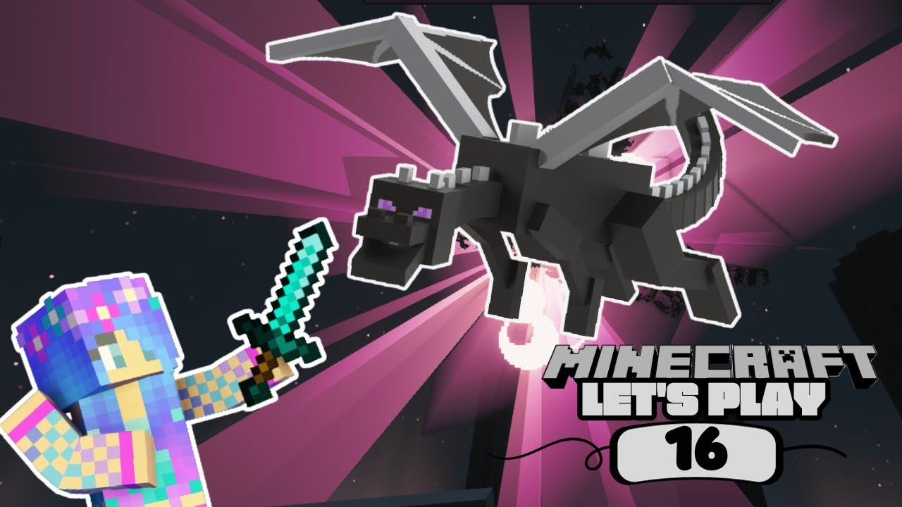 Let's Go Fight The Dragon | Minecraft Lets Play Episode 16 - YouTube