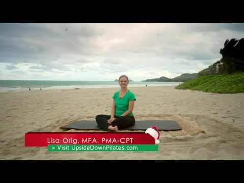 Upside-Down Pilates - Christmas Episode Booty- Full Workout - HD