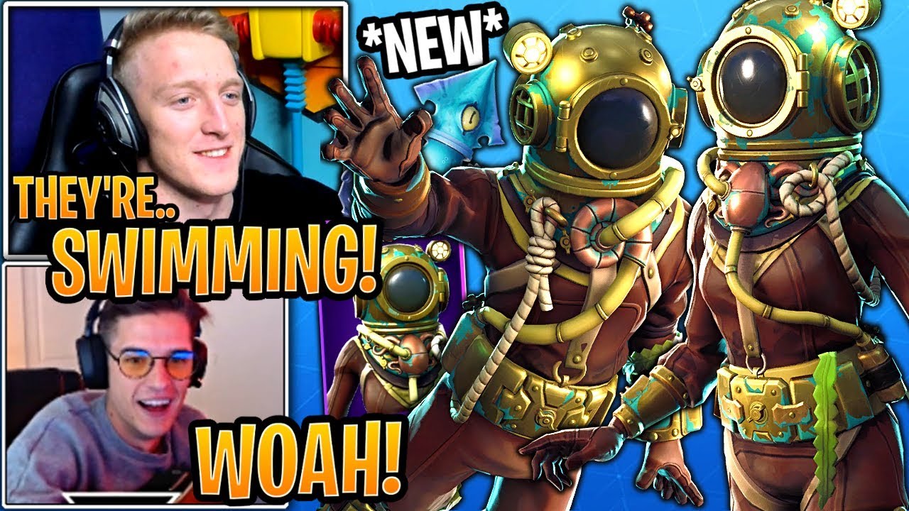 Streamers React to the *NEW* Deep Sea Destroyer & Dominator Skins ...