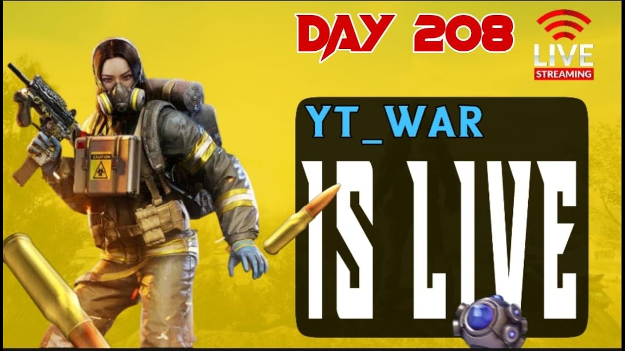 Live stream 🇮🇳YT_WAR is here with Season 4 update in CODM Join the ...