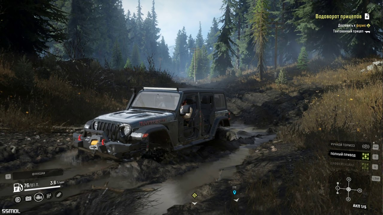 SnowRunner mods Jeep Rubicon 2020 Fab Fours, Stock and More - YouTube