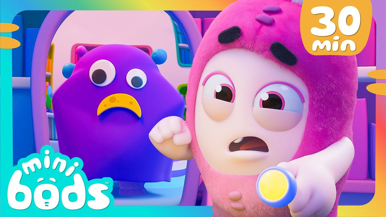 There's A Monster Behind You! - Minibods | Mini Oddbods | Baby Oddbods ...