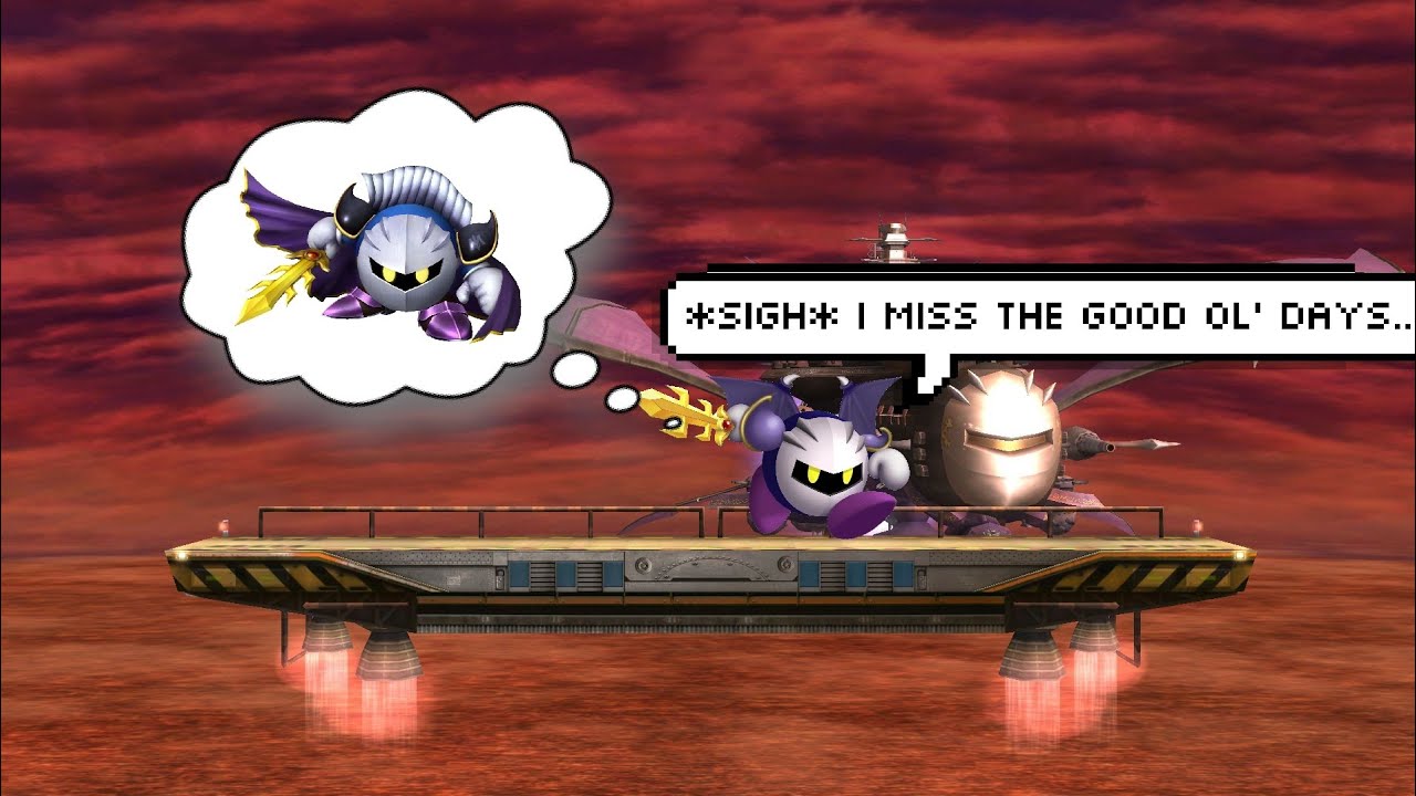 Edgy Kirby Time! | Sm4sh 3ds Meta Knight Montage - YouTube