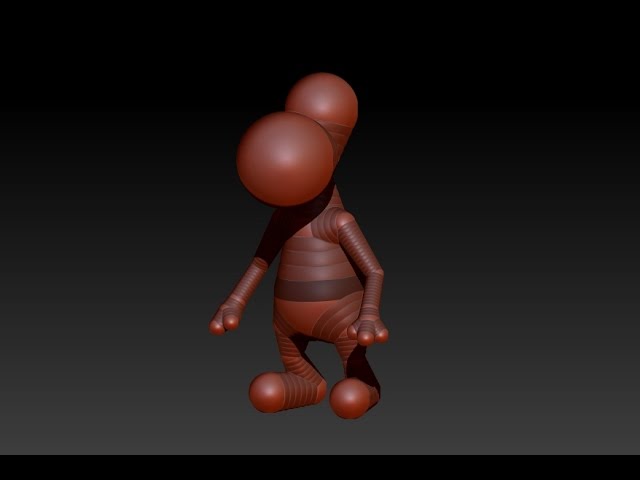 Zbrush Cartoon Tutorial 4 Dynamesh Jayanam Tutorials 3d Models