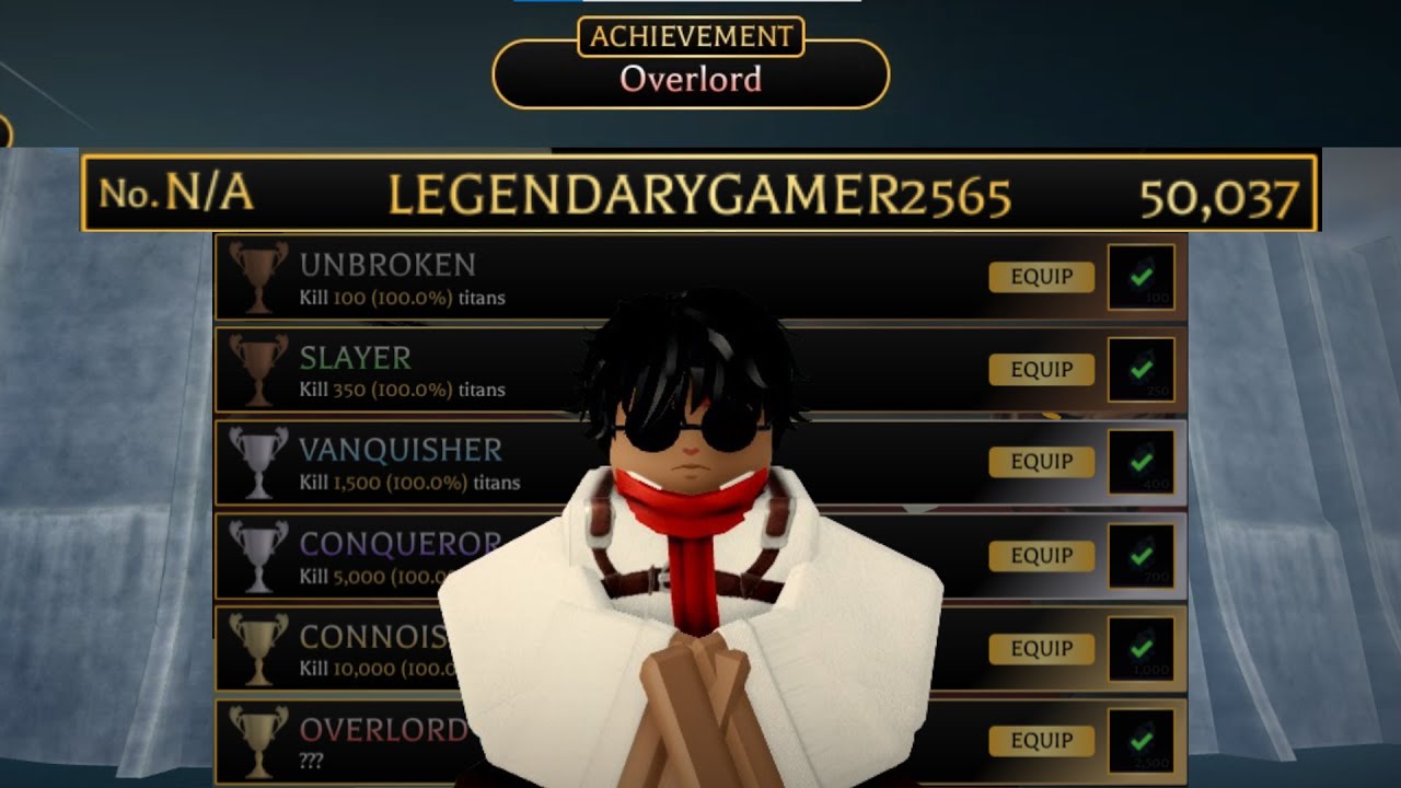 "Overlord!" | Attack On Titan: Revolution | Roblox - YouTube