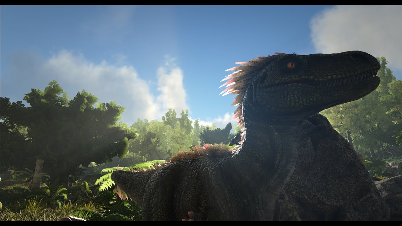 ARK: Survival Evolved - How To: Tame a Raptor [Beginner] - YouTube