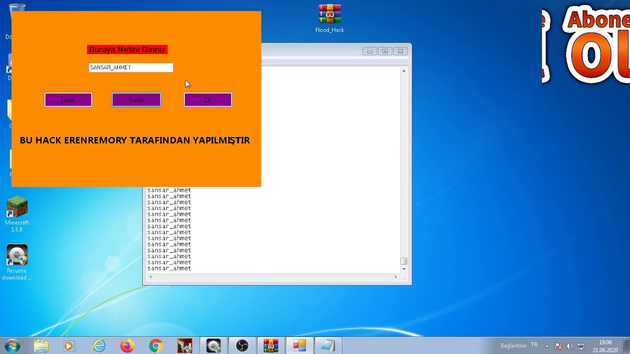 FLOOD HACK#1 - YouTube