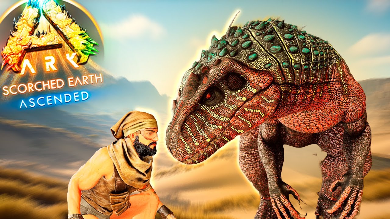 ARK SCORCHED ASCENDED #14 - Criei um MORO REX no Laboratório! - YouTube