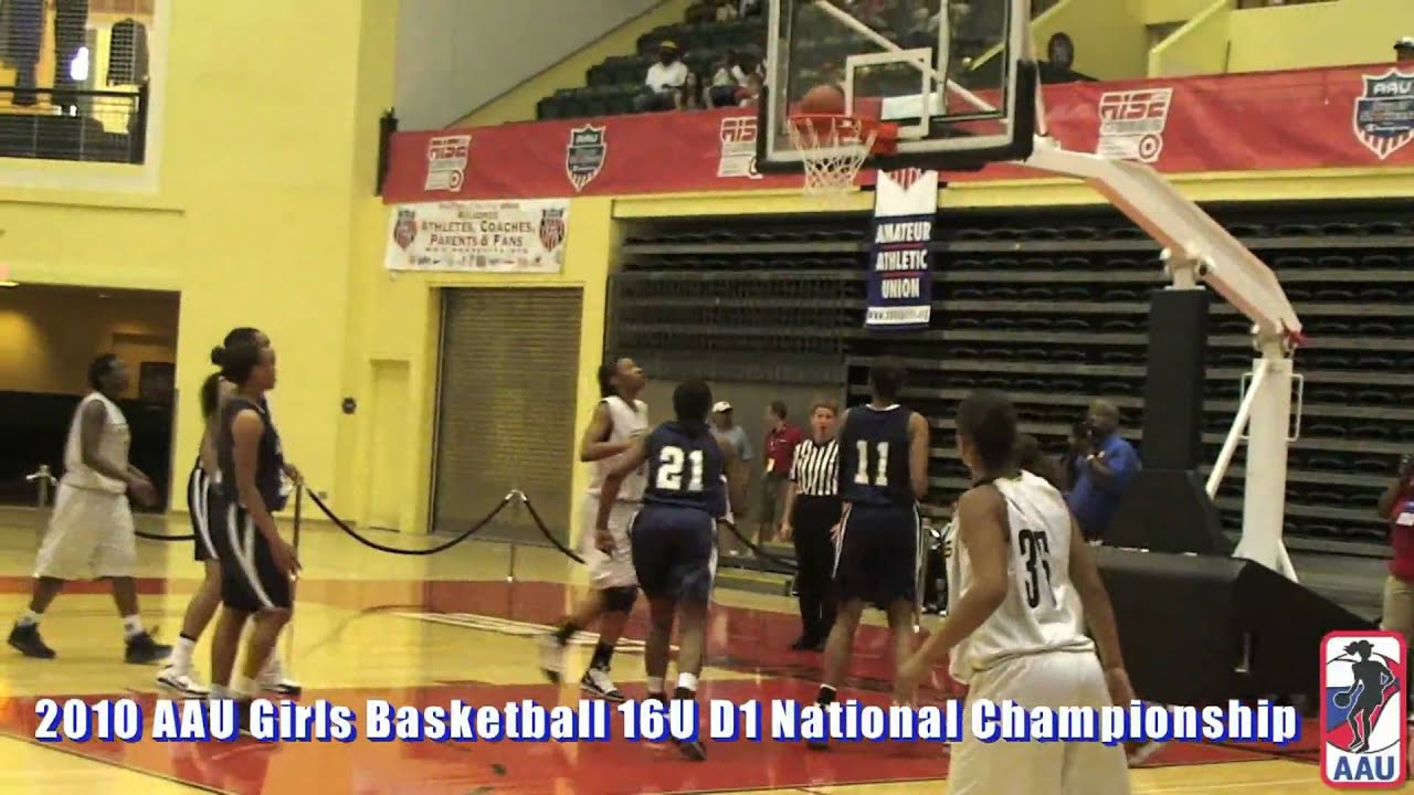 2010 AAU Girls Basketball 16U Div1 National Championship - YouTube