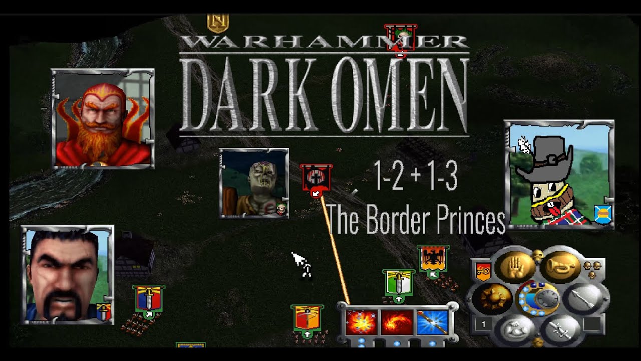 Warhammer Dark Omen Campaign: 1-2 + 1-3 The Border Princes - YouTube