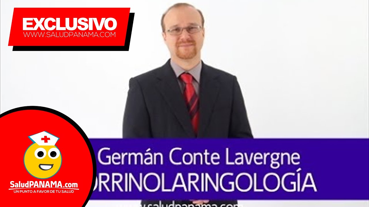 Dr. Germán Conte, Otorrinolaringólogo de Panamá - YouTube
