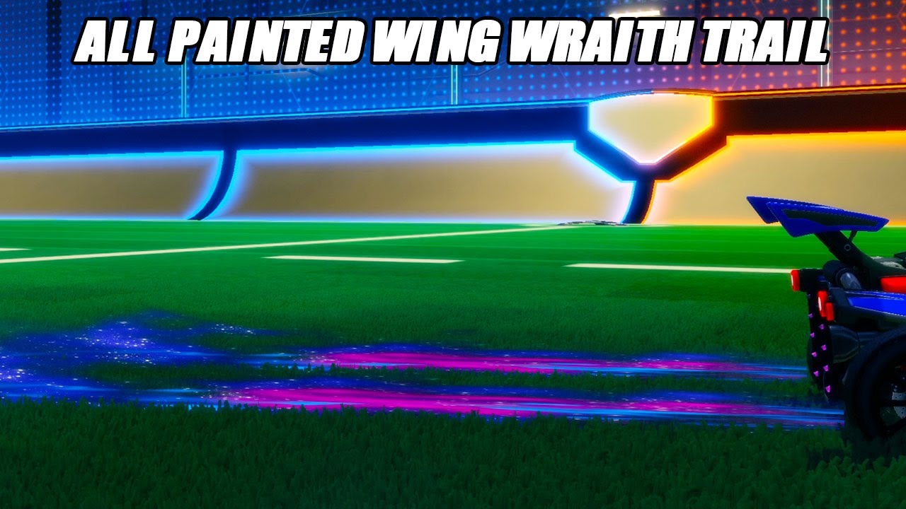 Showcasing All *NEW* Painted Trail "WING WRAITH" - Rocket League Season ...